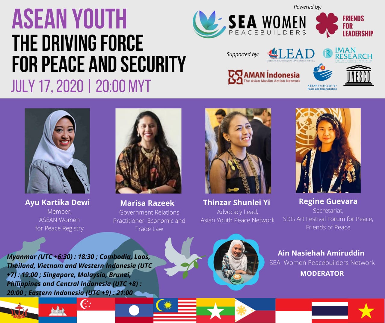 Asean Youth The Driving Force For Peace And Security - SEAWP